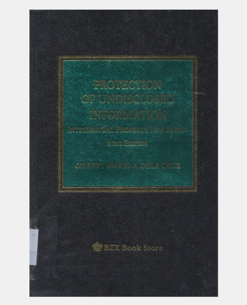 Protection of Undisclosed Information | Library - Lyceum-Northwestern ...