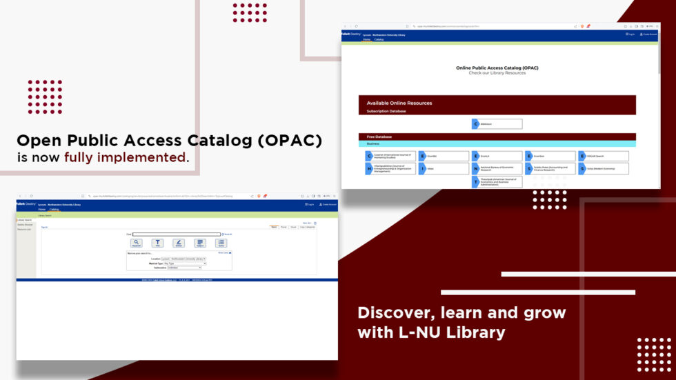 Library - Lyceum-Northwestern University