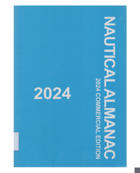 Nautical Almanac 2024 Commercial Edition | Library - Lyceum ...