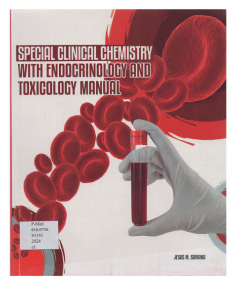 Special Clinical Chemistry with Endocrinology and Toxocology Manual ...